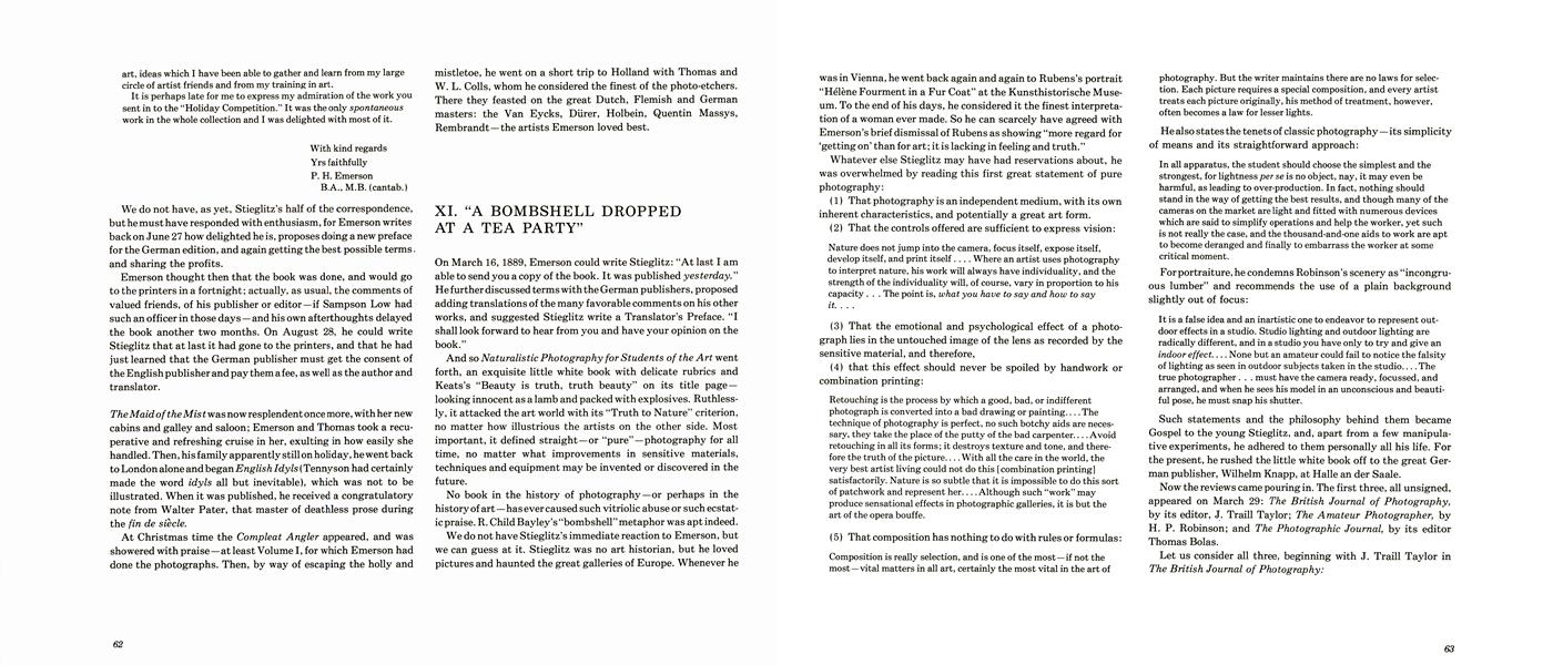 Xi. "A Bombshell Dropped At A Tea Party" | Aperture | Spring 1975