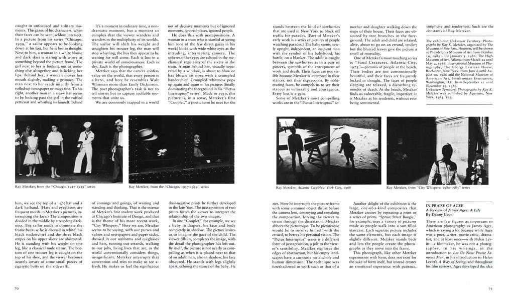 In Praise Of Agee: A Review Of James Agee; A Life | Aperture | Fall 1985