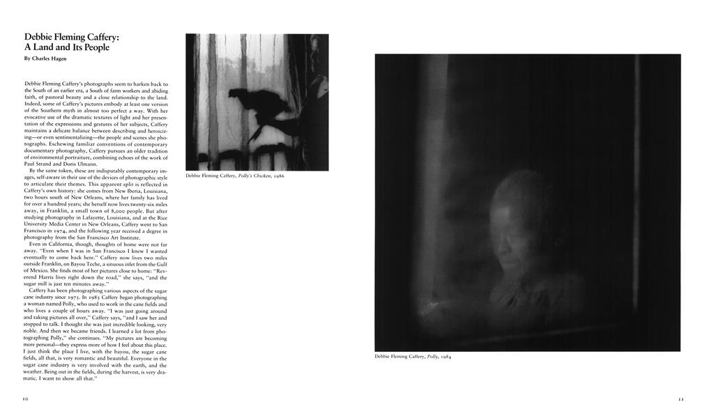 Debbie Fleming Caffery: A Land And Its People | Aperture | Summer 1989