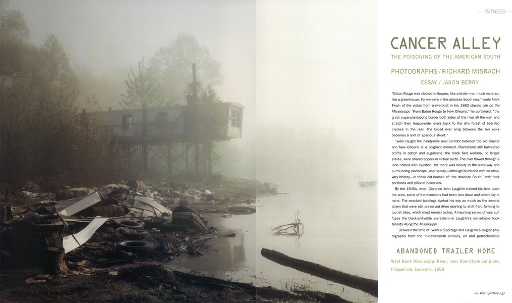 Cancer Alley | Aperture | Winter 2001
