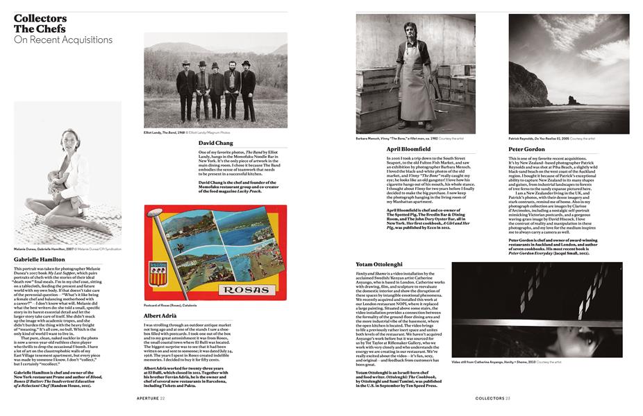 Gabrielle Hamilton | Aperture | Winter 2013