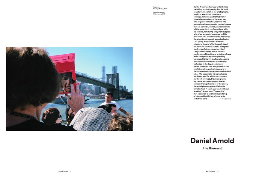 Daniel Arnold | Aperture | Fall 2014