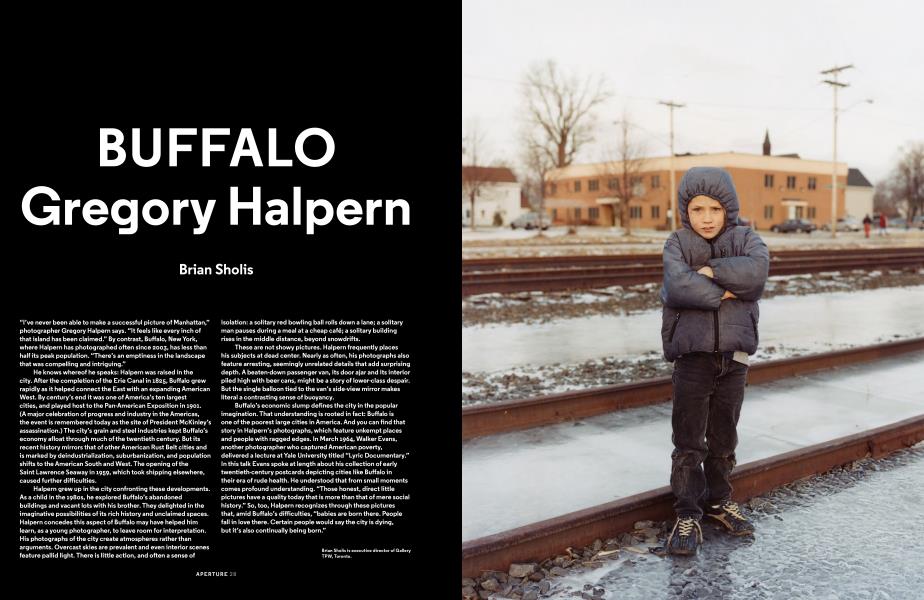 Buffalo Gregory Halpern | Aperture | Spring 2017