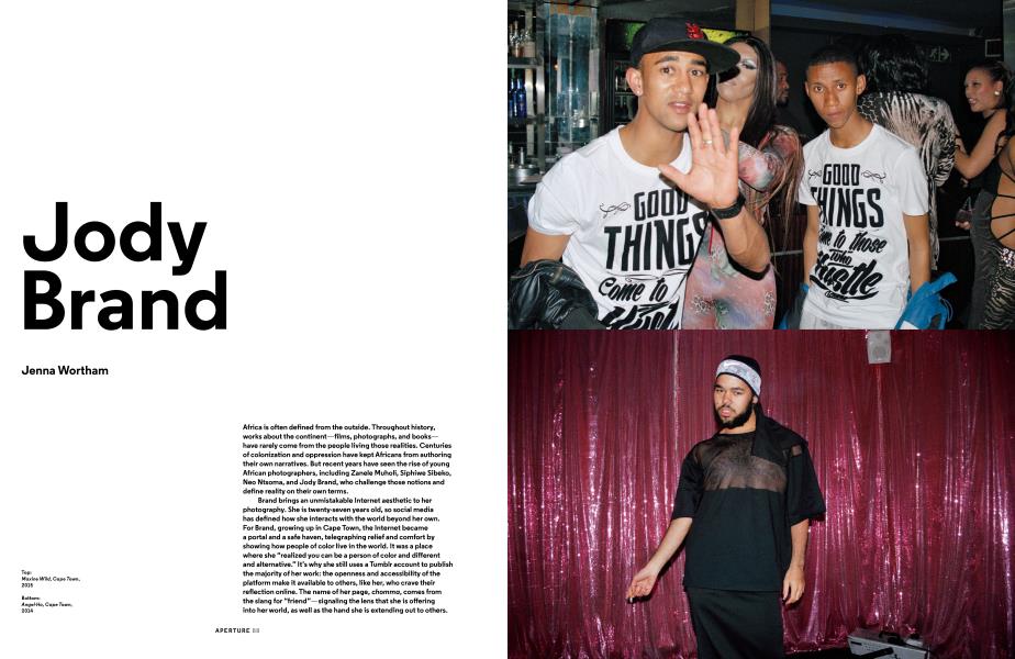 Jody Brand | Aperture | Summer 2017