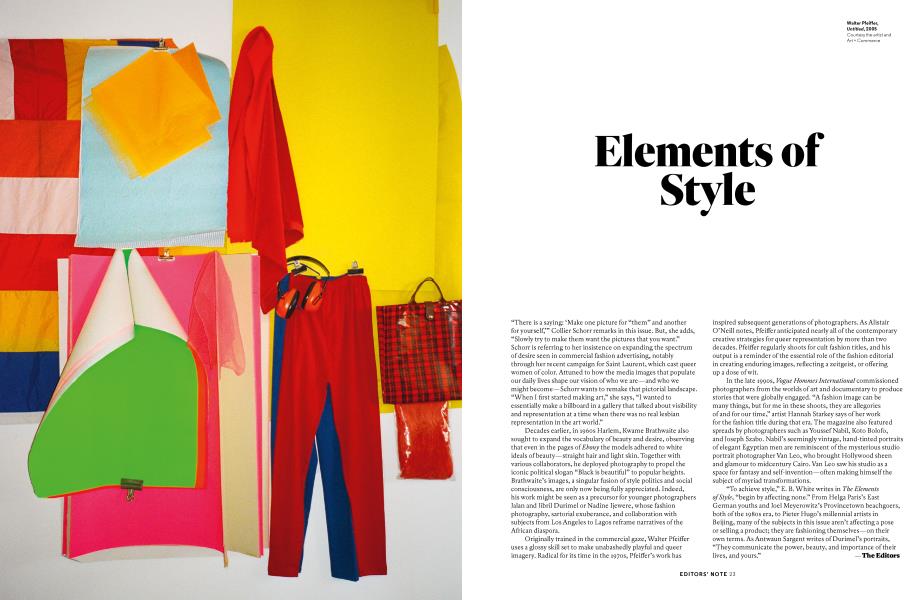 Elements Of Style | Aperture | Fall 2017