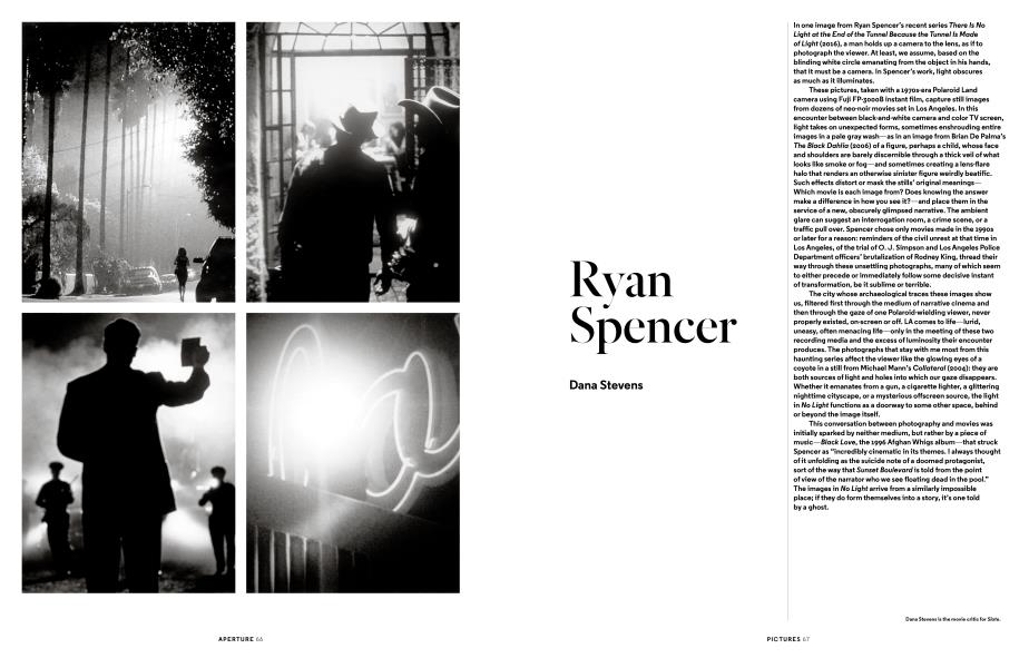Ryan Spencer | Aperture | Summer 2018