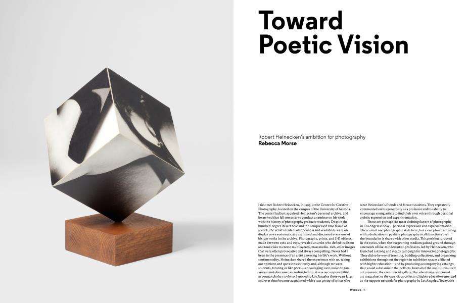 Toward Poetic Vision | Aperture | Fall 2018