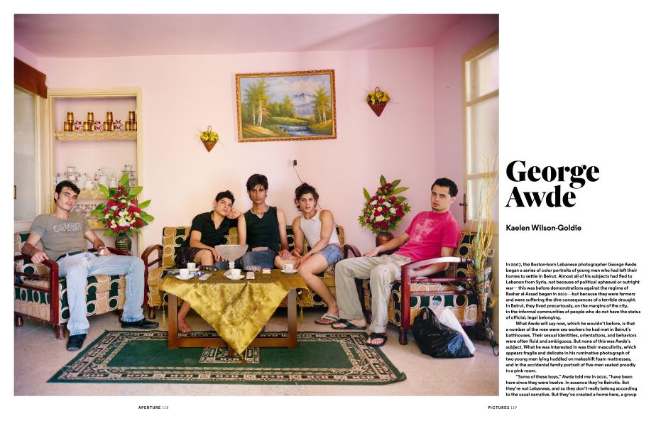 George Awde | Aperture | Winter 2018