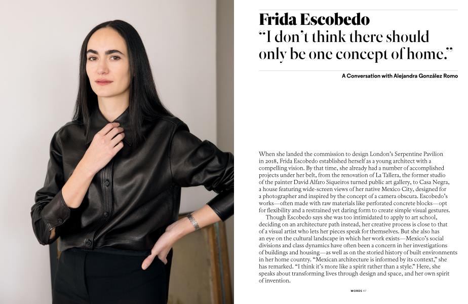 Frida Escobedo | Aperture | Spring 2020
