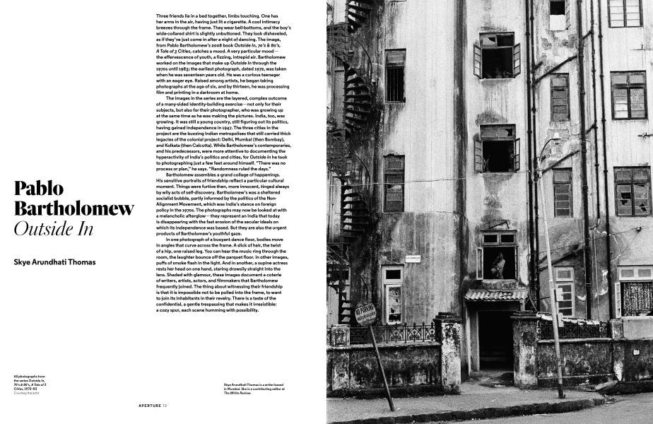 Pablo Bartholomew | Aperture | Summer 2020