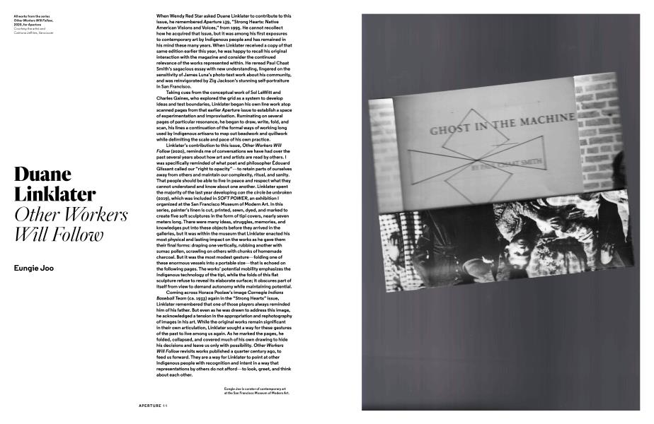 Duane Linklater | Aperture | Fall 2020
