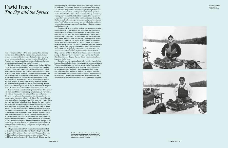 David Treuer | Aperture | Fall 2020