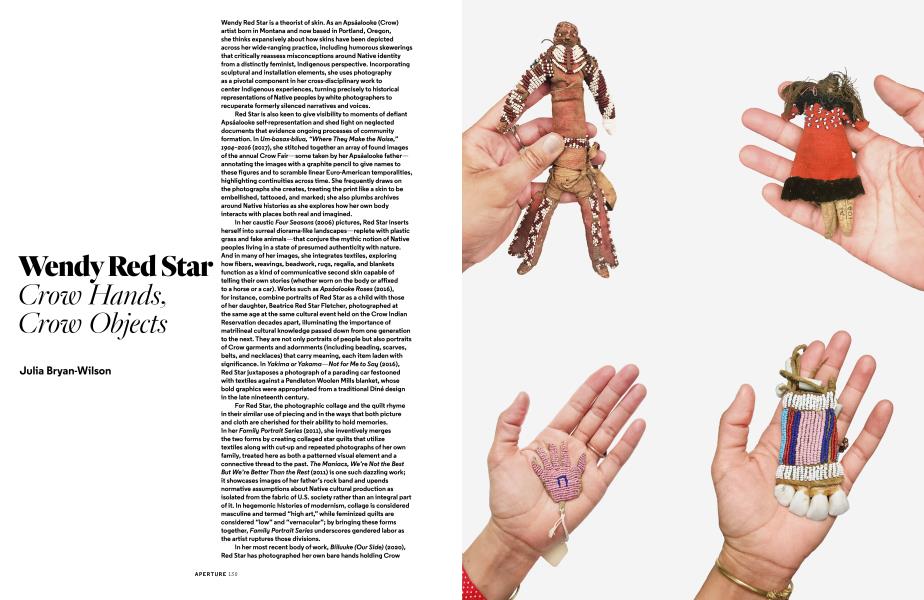 Wendy Red Star | Aperture | Fall 2020