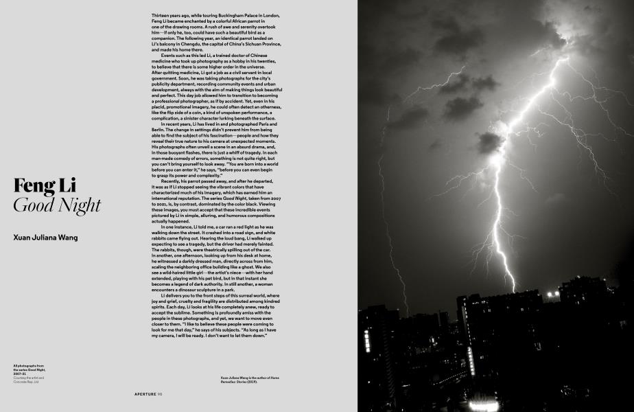 Feng Li | Aperture | Fall 2021