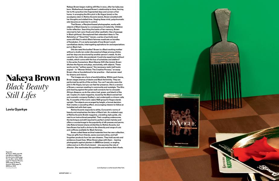 Nakeya Brown | Aperture | WINTER 2023