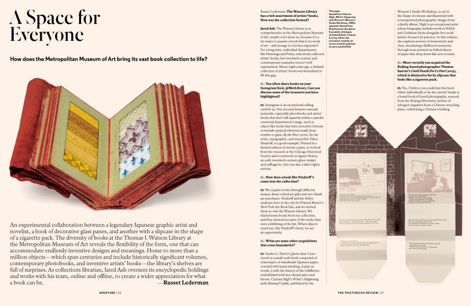 A Space For Everyone | Aperture | WINTER 2023