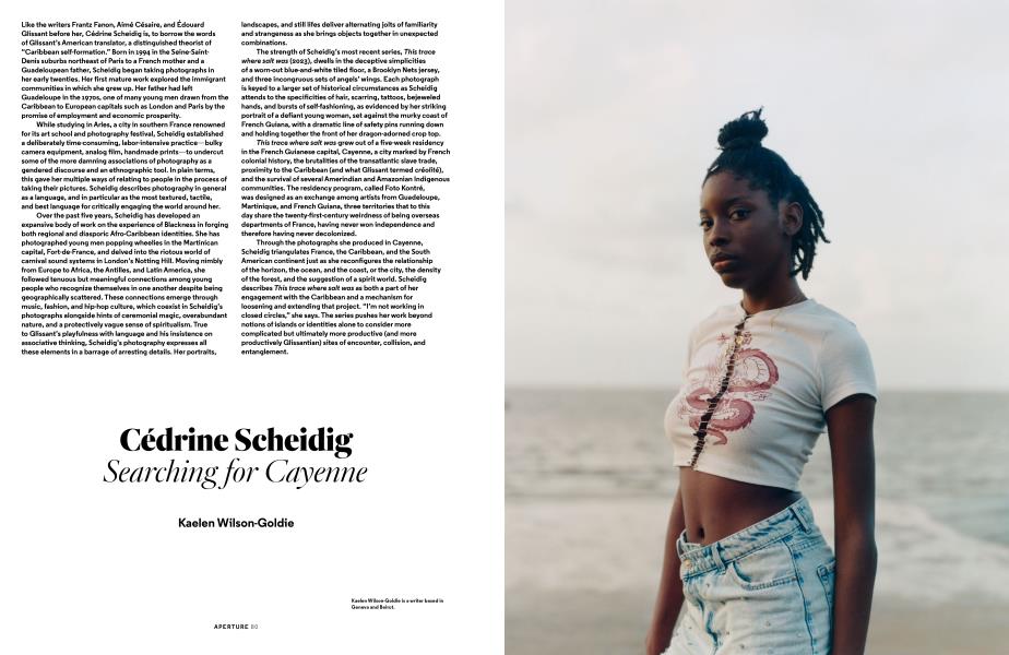 Cédrine Scheidig | Aperture | SPRING 2024