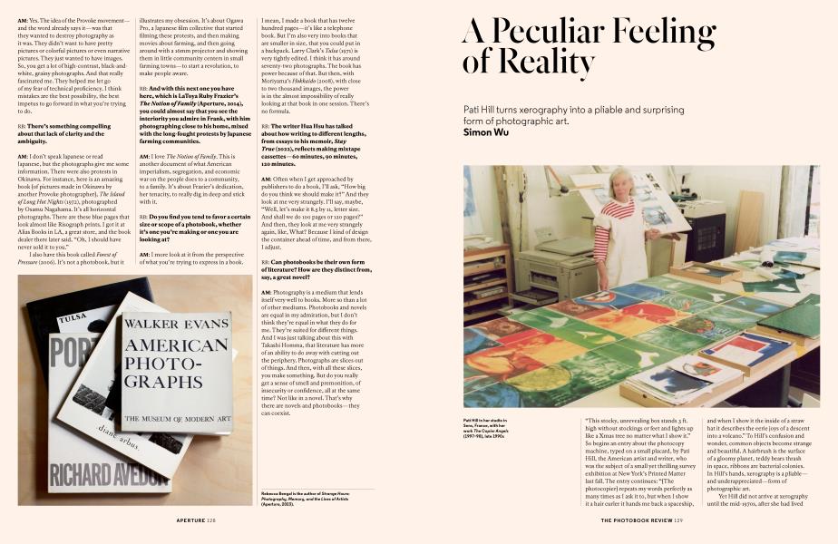 A Peculiar Feeling Of Reality | Aperture | SPRING 2024