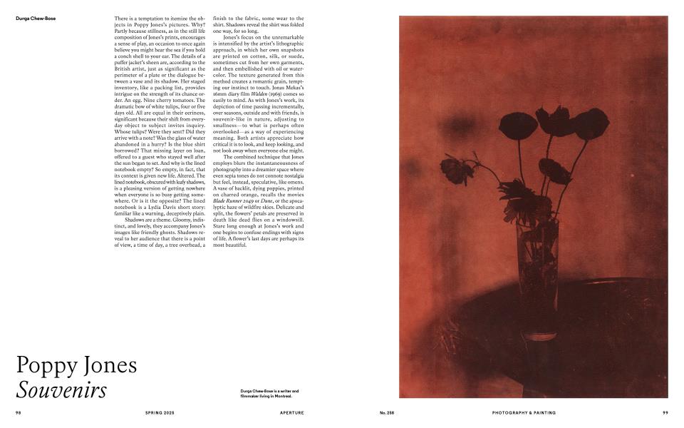 Poppy Jones Souvenirs | Aperture | SPRING 2025
